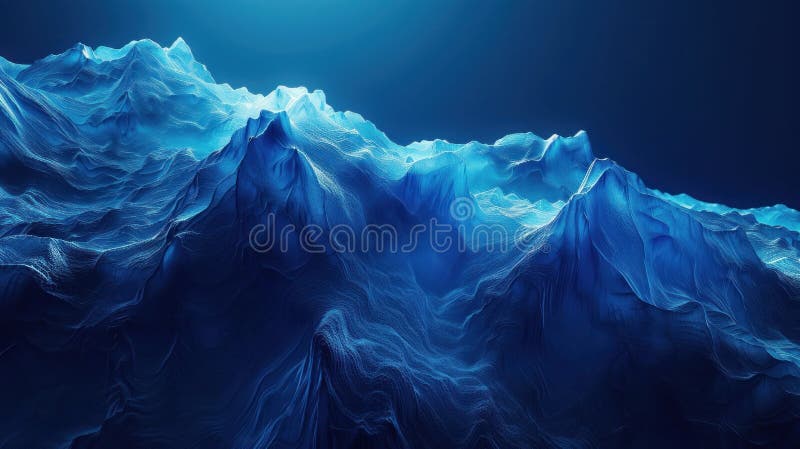 Abstract Blue Graph Backdrop with Layered Transparency Effects and ...