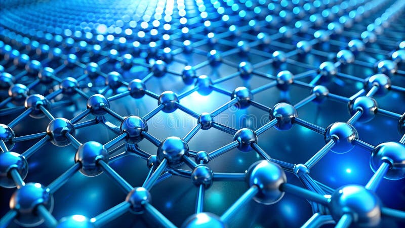 Abstract Blue Graphene Layer in a Quantum Vacuum a Symphony of ...