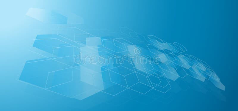 The Abstract Blue Graphic for Background Content. Stock Illustration ...