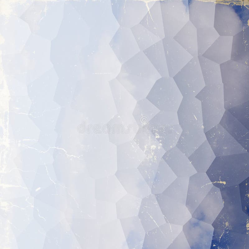 Abstract Blue and Gray Geometric Pattern Background Stock Illustration ...