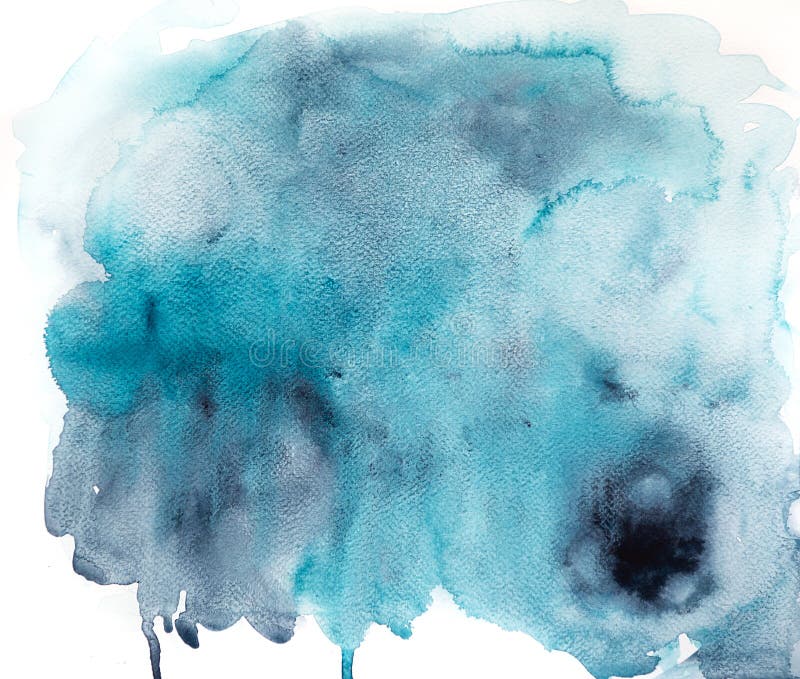 Abstract Blue Gray Watercolor Background Stock Image - Image of ...
