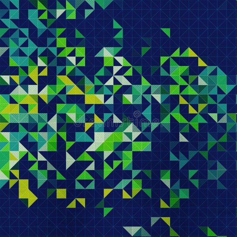 Abstract Blue and Green Color Pattern Wallpaper Stock Image - Image of ...