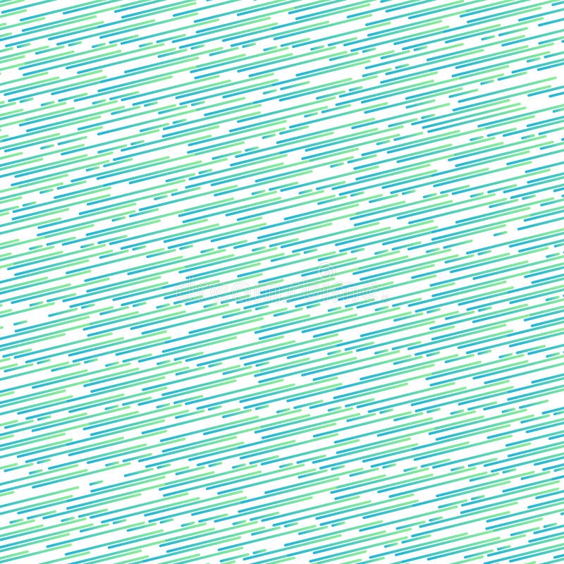 Abstract Blue and Green Gradient Color Thin Rounded Line Pattern Tilted Pattern on White Color ...