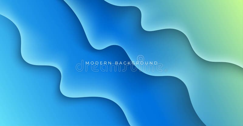 Abstract Blue Green Gradient Light and Shadow Combination Background ...