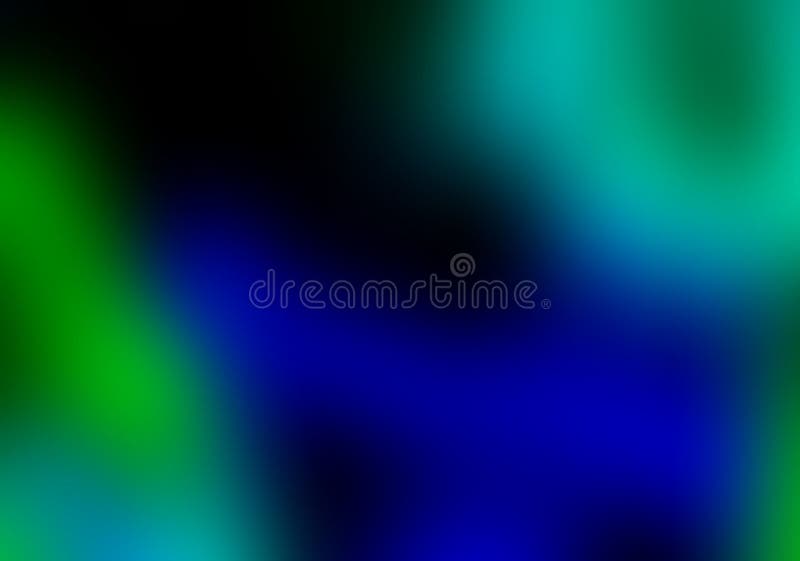 Abstract Blue-green Unfocused Background. Neon, Glow Stock Photo ...