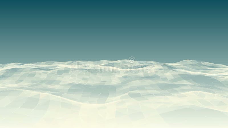 Blue Green Gradient Wave Wave Background Animation in the Middle of the ...