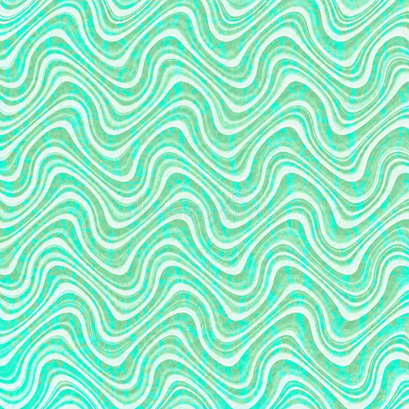 Abstract Blue and Green Wave Line Background Stock Illustration ...