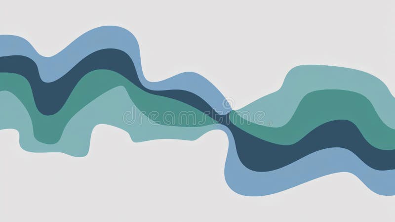 Abstract Blue Green Wave Pattern Background, Good Resolution Stock ...