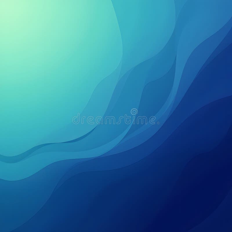 Abstract Blue and Green Wavy Gradient Background Design for Digital Use ...