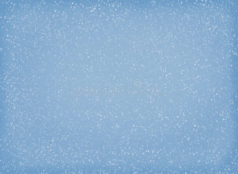Abstract Blue Grey Background with Dark Vignette. Snowfall on Blue ...