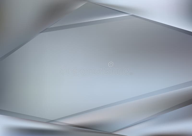 Abstract Blue and Grey Background Template Illustration Stock ...
