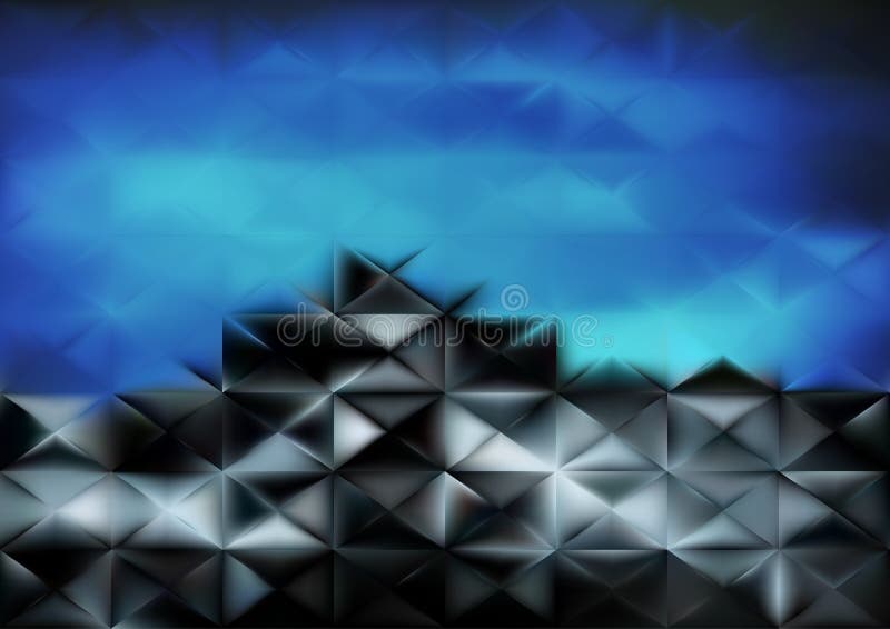 Abstract Blue Grey and Black Background Stock Vector - Illustration of ...