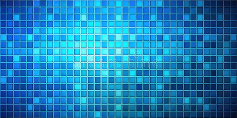 Abstract Blue Grid Pattern with Subtle Variations in Shade and Tone ...
