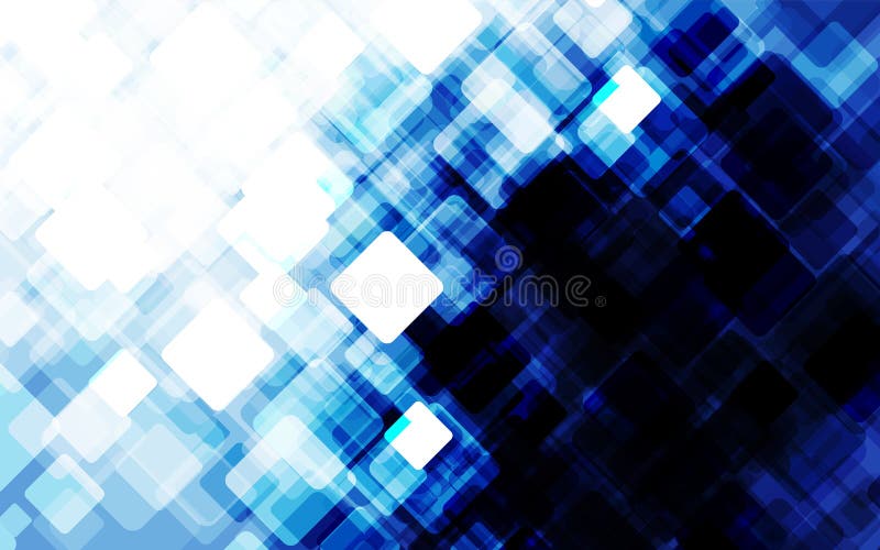 Abstract Blue Grunge Background. Vector Illustration Stock Vector ...