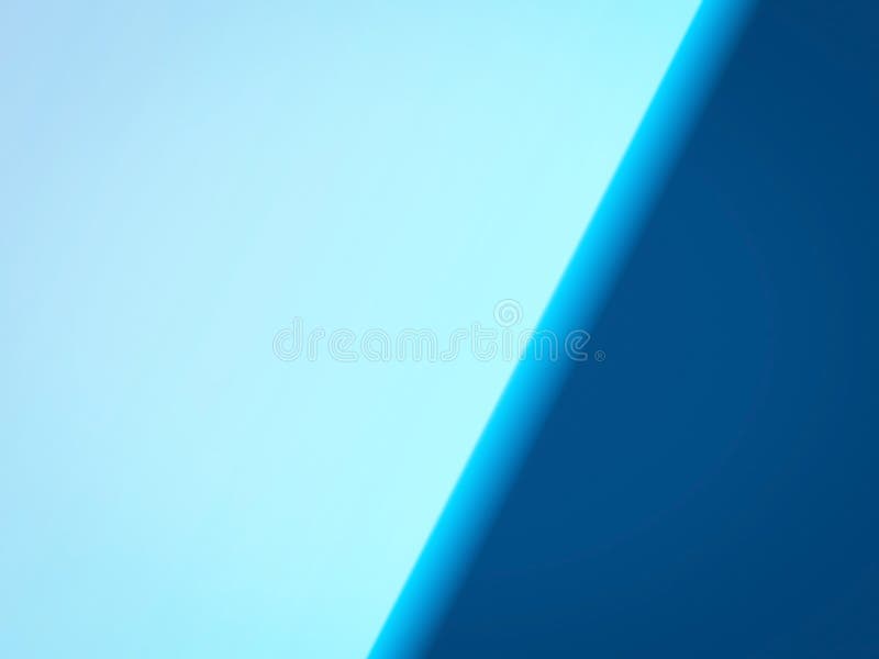 Abstract Blue Half Page with Copyspace Layout Design Stock Illustration ...
