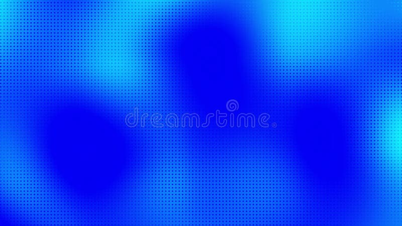 Abstract Blue Halftone Dots Motion Background. Abstract Colorful Polka ...