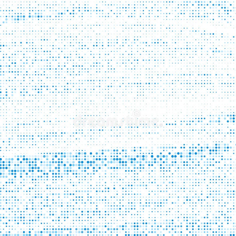Abstract Blue Halftone Dotted Background Stock Vector - Illustration of ...