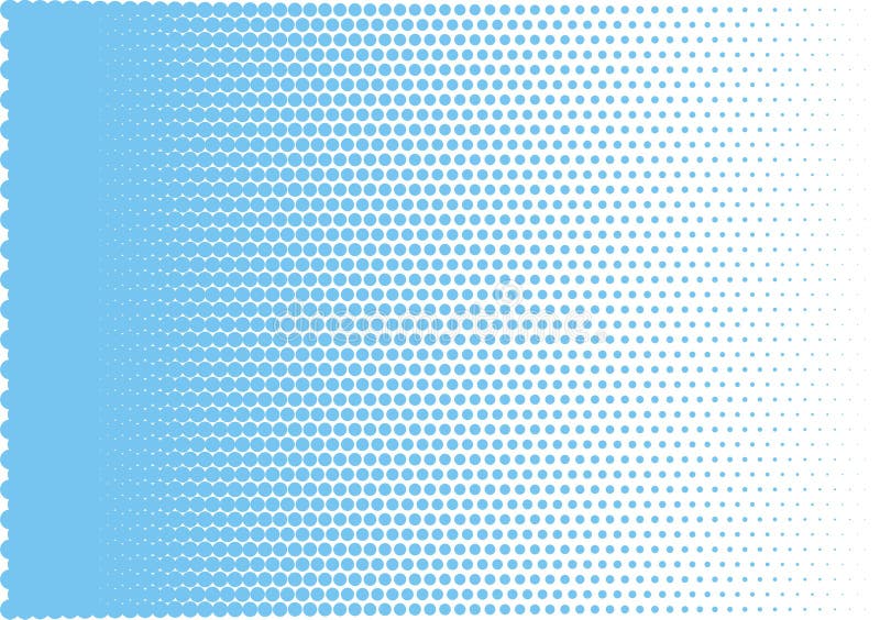 Abstract Blue Halftone Pattern. Futuristic Panel. Grunge Dotted ...