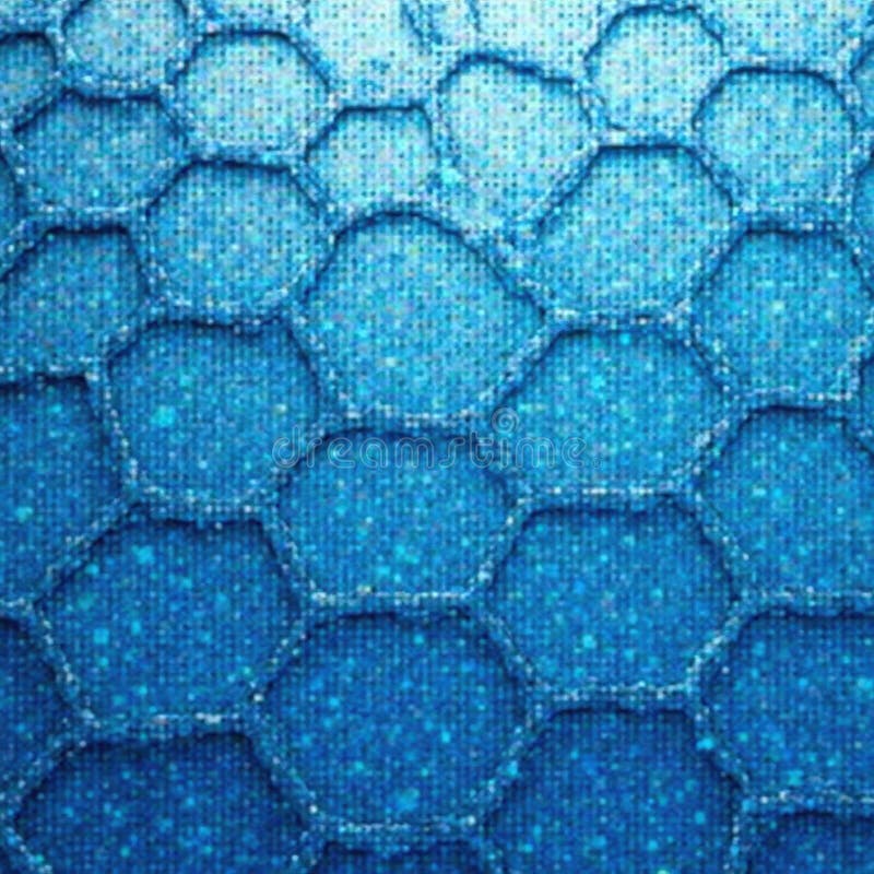 Abstract Blue Hexagonal Grid Sharp Angles Modern Design Screen Modern ...
