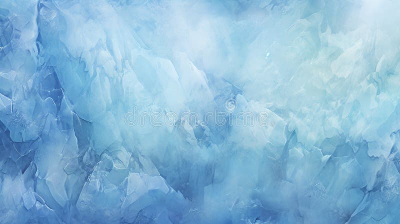 Abstract Blue Ice Background. Generative AI Stock Illustration ...