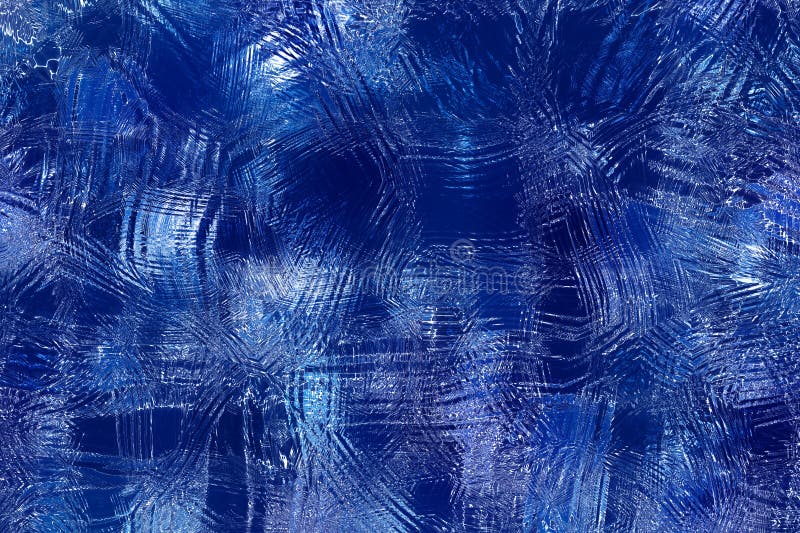 Abstract Blue Ice Background Stock Illustration - Illustration of blue ...