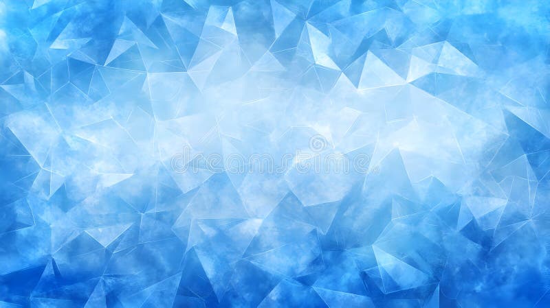 Abstract Blue Ice Crystal Background Illustration Stock Illustration ...