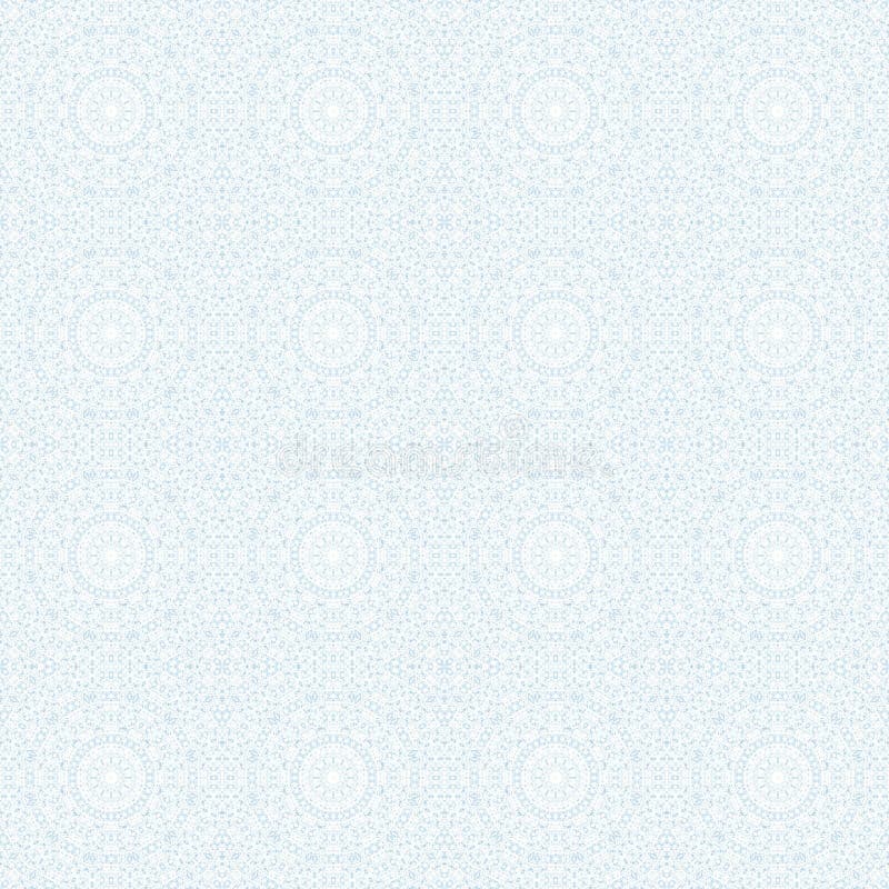 Abstract Blue Ice Pattern Symmetry. Seamless Wallpaper Stock ...