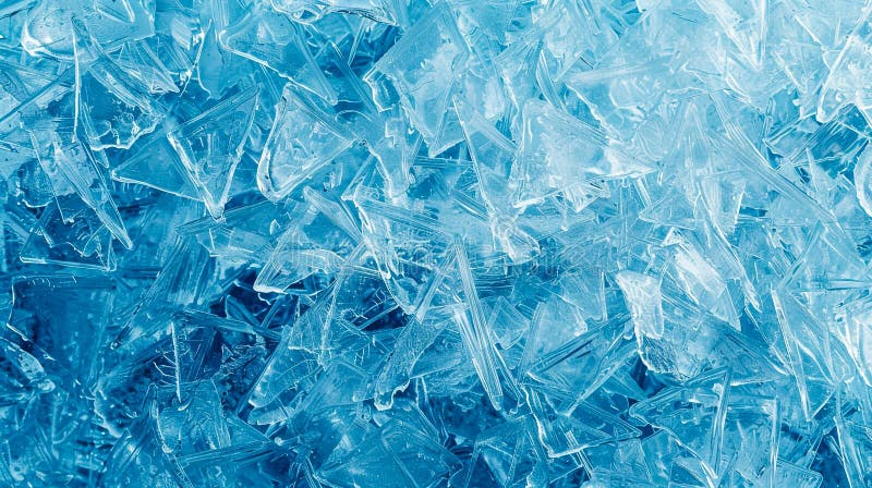 Abstract Blue Ice Texture Background with Frosty Patterns and Icy Hues ...