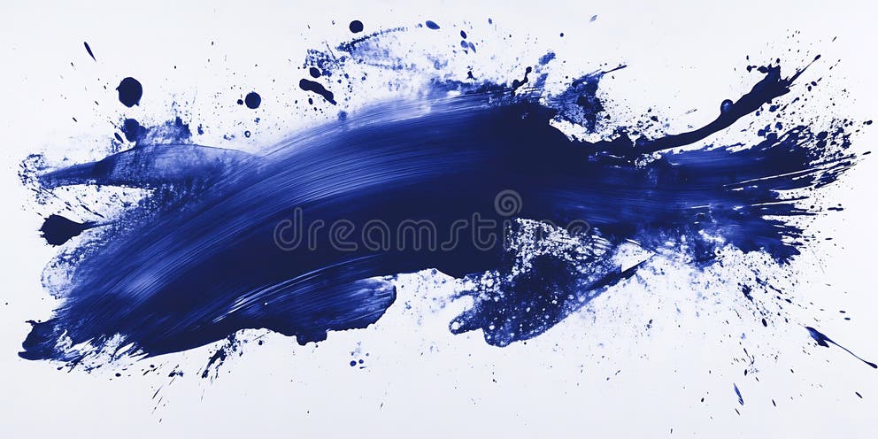 Abstract Blue Ink Spatter HighResolution Texture Background for Design ...