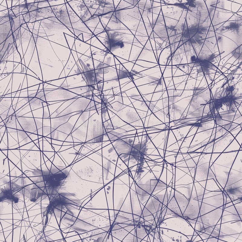 Abstract Blue Ink Splatter and Lines Texture Background Stock Photo ...