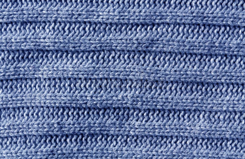 Abstract Blue Knitting Cloth Texture. Stock Image - Image of blue ...