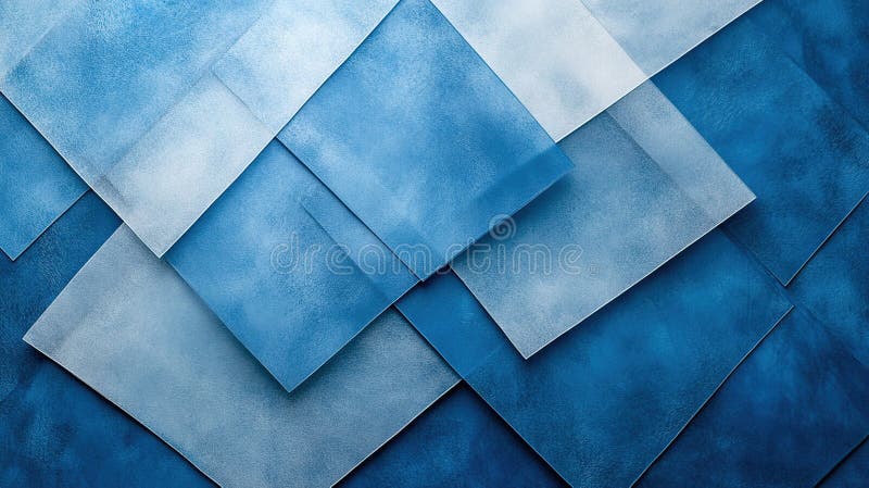 Abstract Blue Layered Square Pattern Background Texture Stock ...