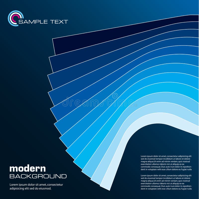 Abstract Blue Layout. Vector. Stock Vector - Illustration of black ...