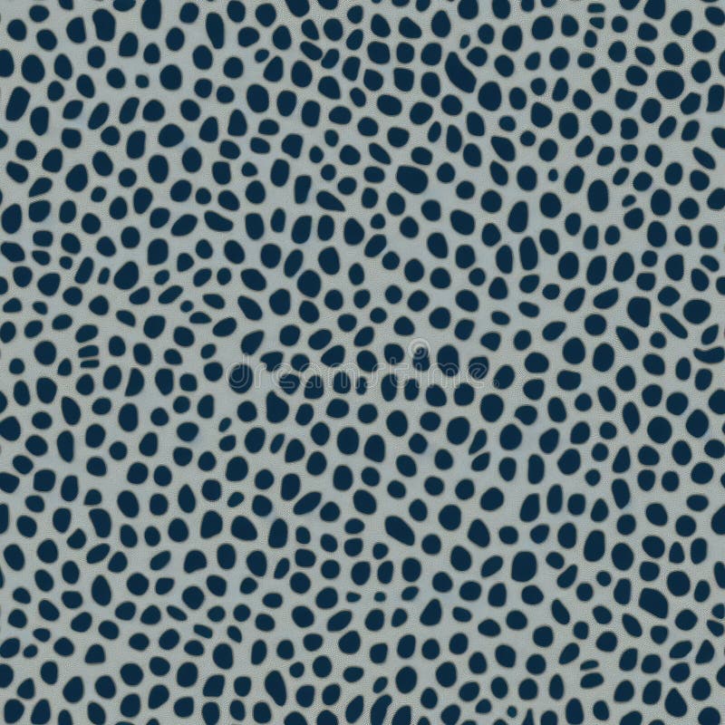 Abstract Blue Leopard Print Pattern. Seamless Pattern of Blue Leopard ...