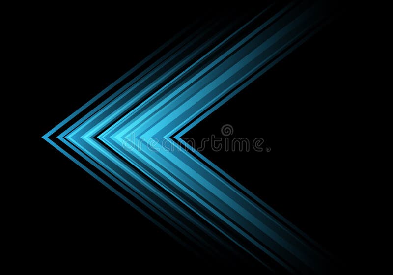 Abstract Blue Light Arrow Speed Direction on Black Design Modern ... Abstract Blue Light Arrow Speed Direction on Black Design Modern ...
