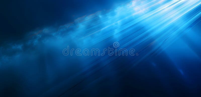 Abstract Blue Light Beam Banner Design Stock Illustration ...