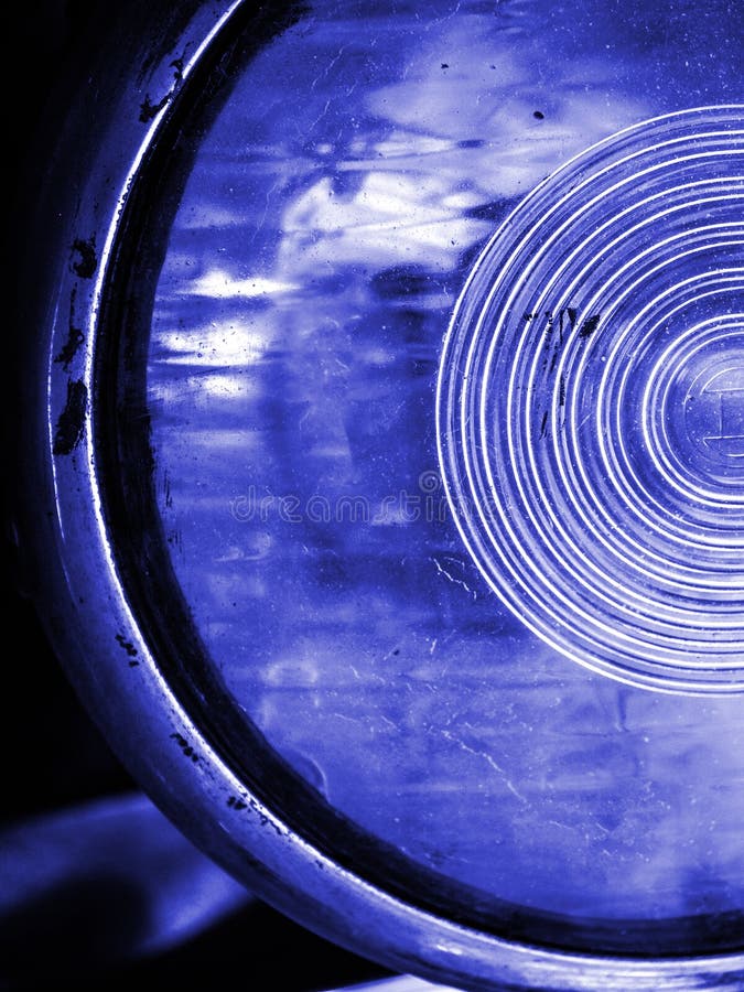 Abstract Blue Light and Circular Pattern Stock Photo - Image of texture ...
