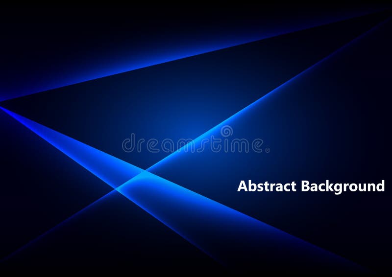 Abstract Blue Light Design Concept Background, Vector Illustration ...