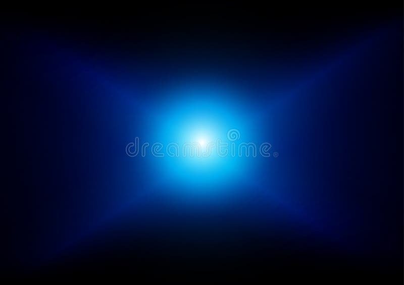 Abstract Blue Light Effect Background. Illustration Design Stock Vector ...
