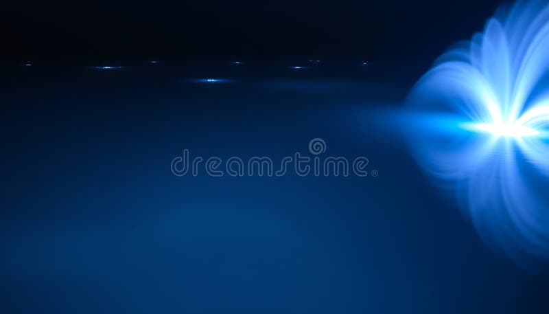 Abstract Blue Light Flare, Dynamic Background Texture. Stock Photo ...
