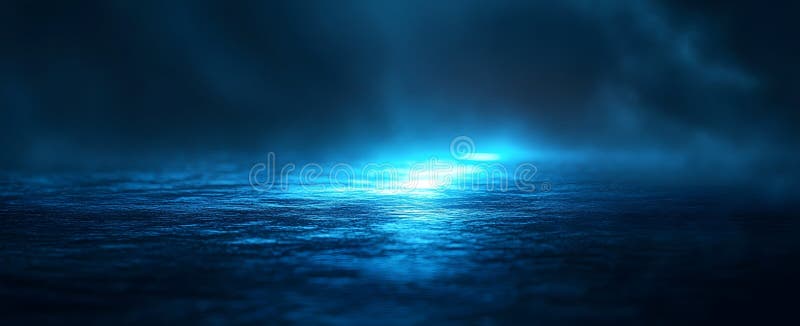 Abstract Blue Light Minimalist Background Stock Illustration ...