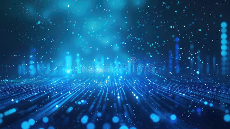 Abstract of Blue Light Particle Effect in Digital Technology Design ...