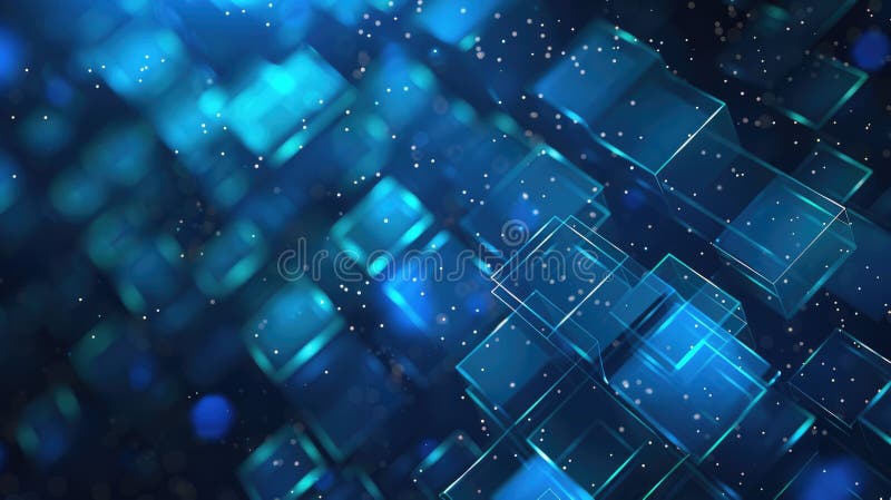 Abstract of Blue Light Particle Effect in Digital Technology Design ...