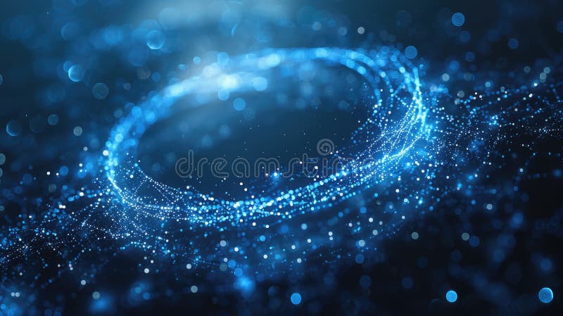 Abstract of Blue Light Particle Effect in Digital Technology Design ...