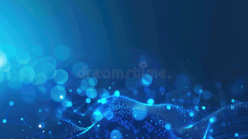 Abstract of Blue Light Particle Effect in Digital Technology Design ...