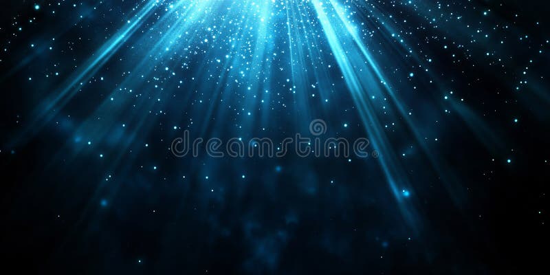 Abstract Blue Light Rays & Sparkle Background High Quality Image Stock ...