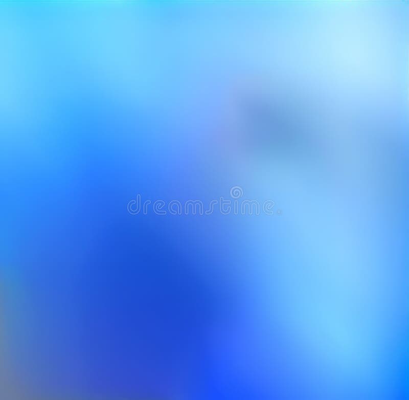 Watercolor Painting. Abstract Blue and Light Blue Square with White ...