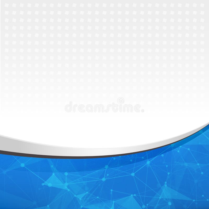 Abstract Blue Light Template Background. Abstract Stock Vector ...