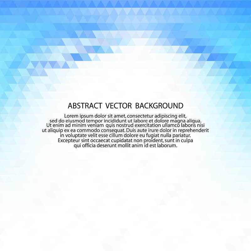 Abstract Blue Light Template Background. Vector Pattern. Eps 10 Stock ...