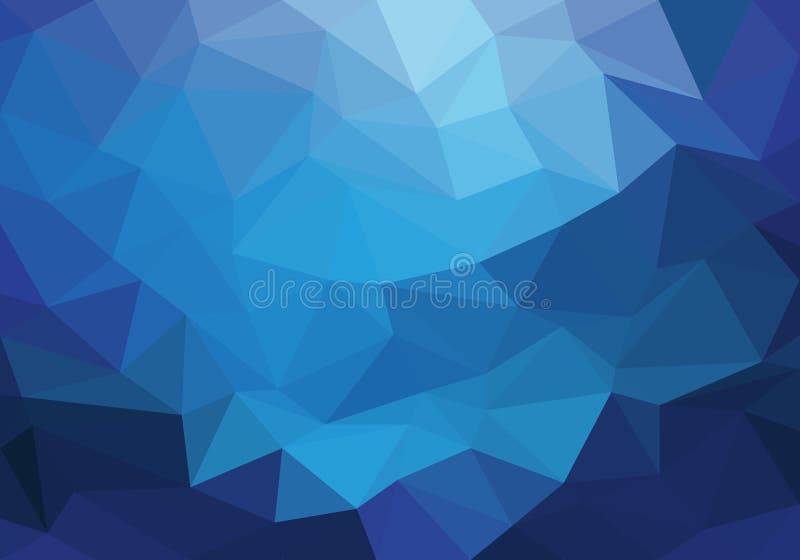 Abstract Blue Light Triangle Polygon Background Texture Vector Stock ...